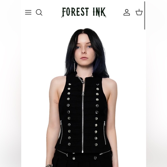 Forest Ink | Tops | Forest Ink Drum Line Top | Poshmark